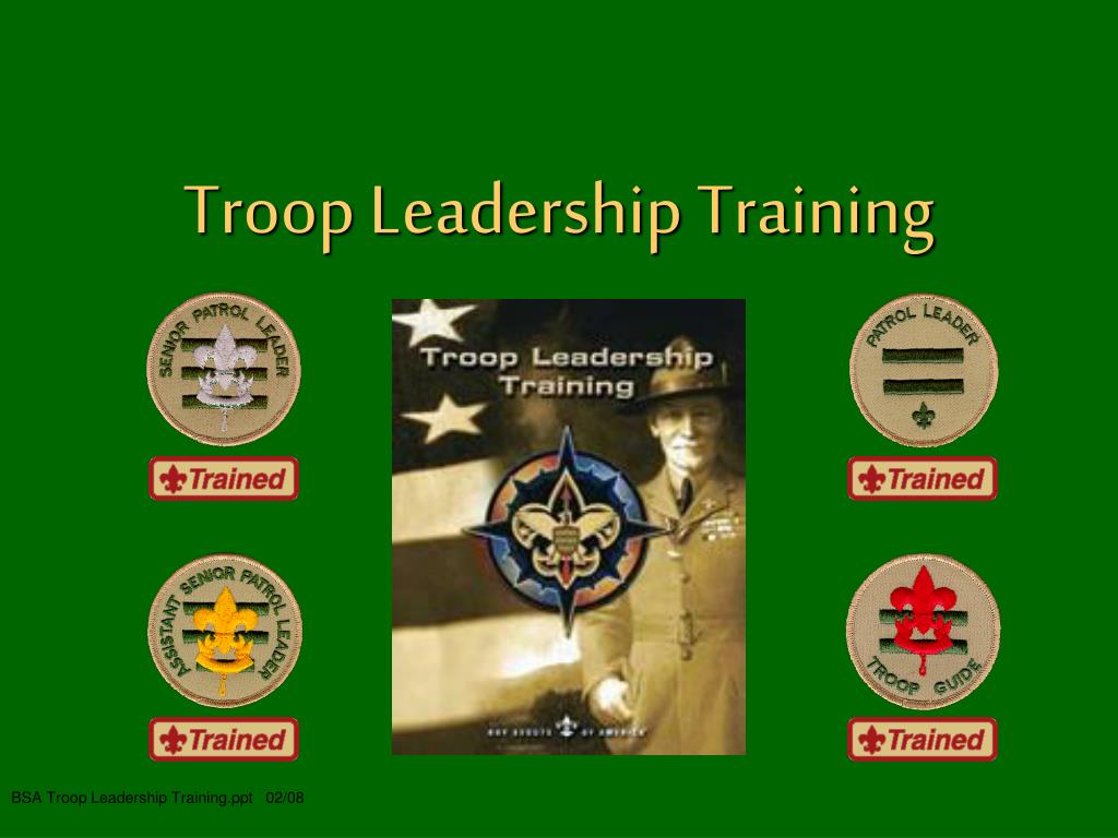 PPT - Troop Leadership Training PowerPoint Presentation, free download ...