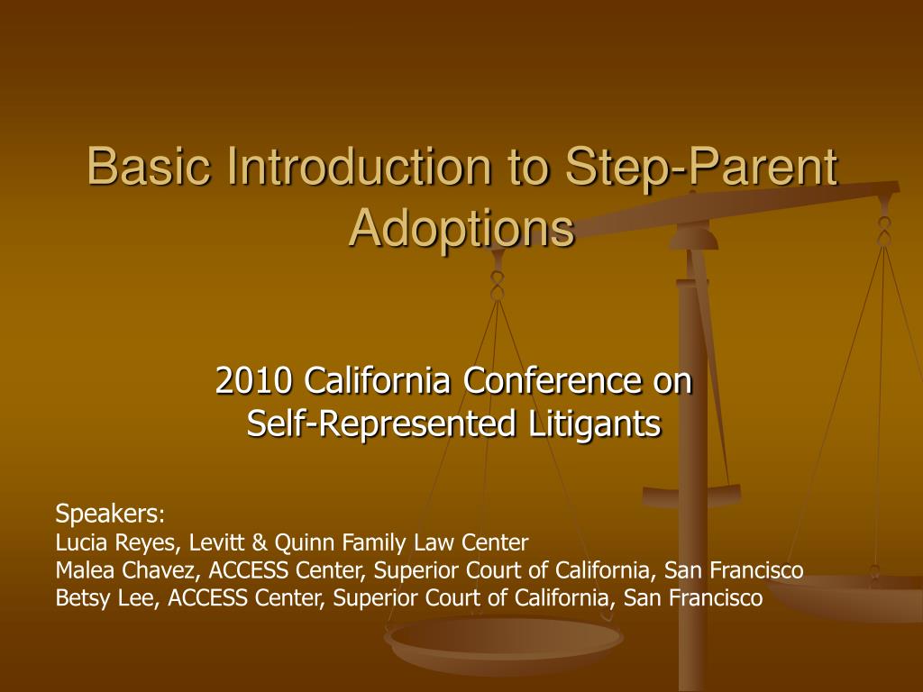 PPT - Basic Introduction to Step-Parent Adoptions PowerPoint ...