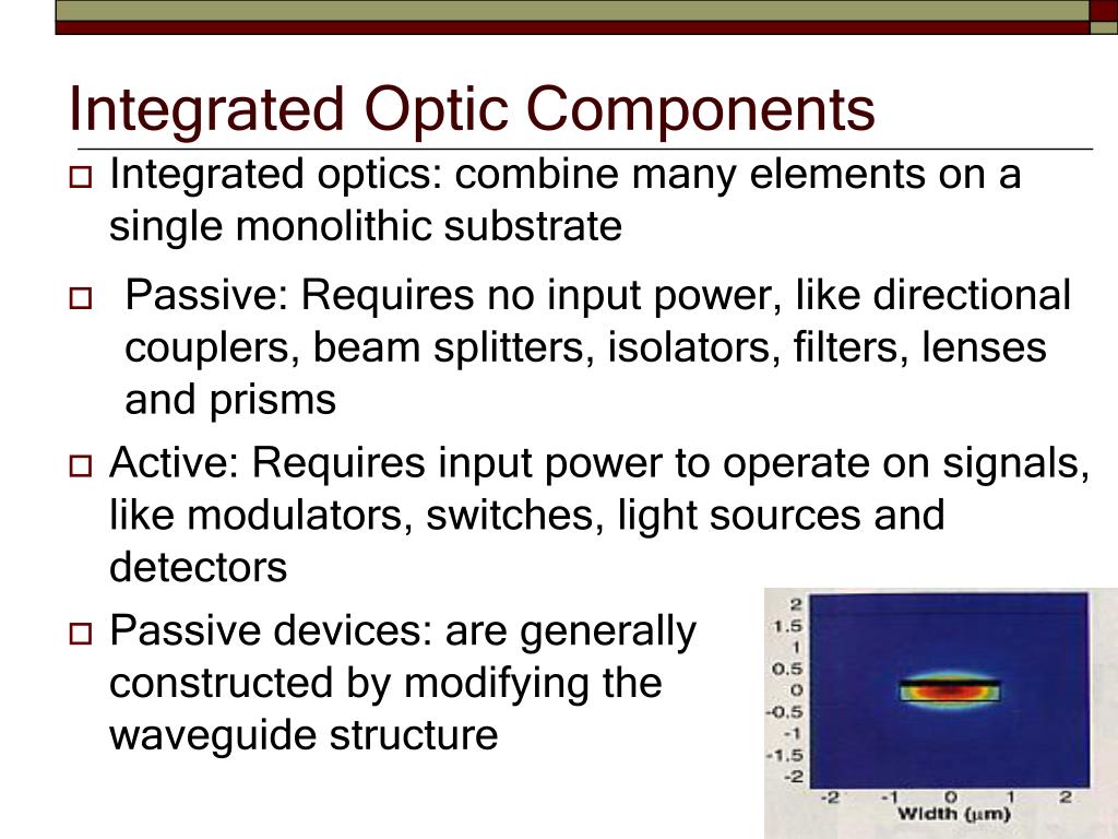 PPT - Integrated Optic Components PowerPoint Presentation, free ...