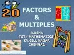 PPT - Factors and Multiples PowerPoint Presentation, free download - ID ...