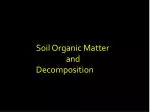 PPT - SOIL ORGANIC MATTER PowerPoint Presentation, free download - ID ...