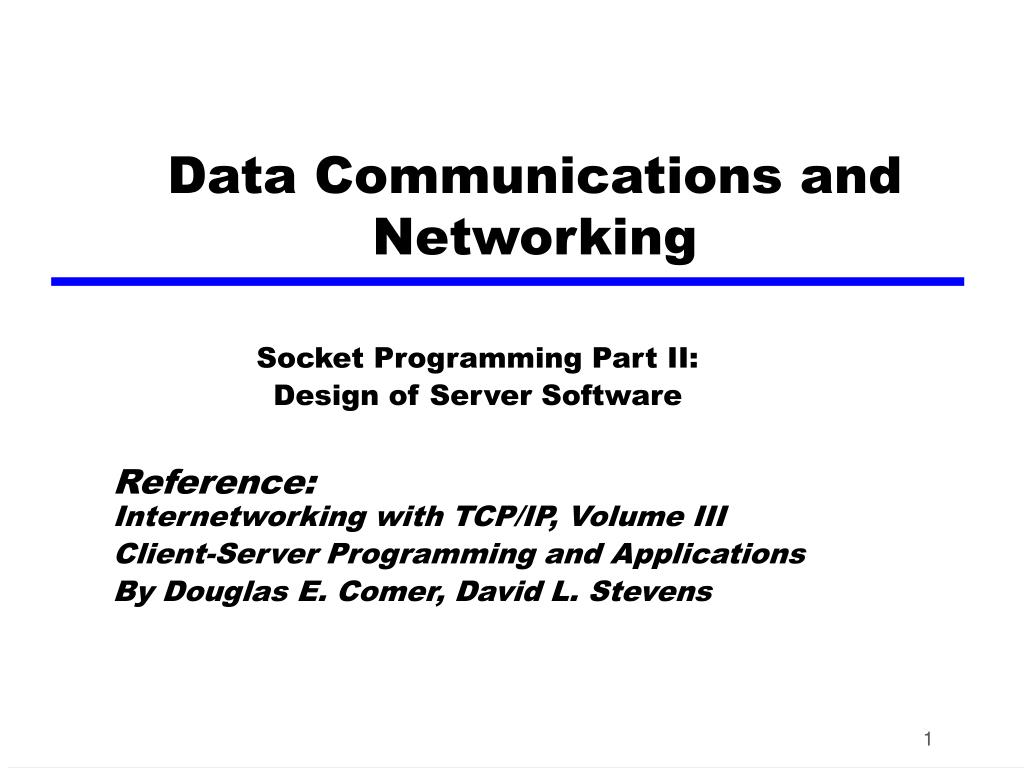 PPT - Data Communications and Networking PowerPoint Presentation, free ...