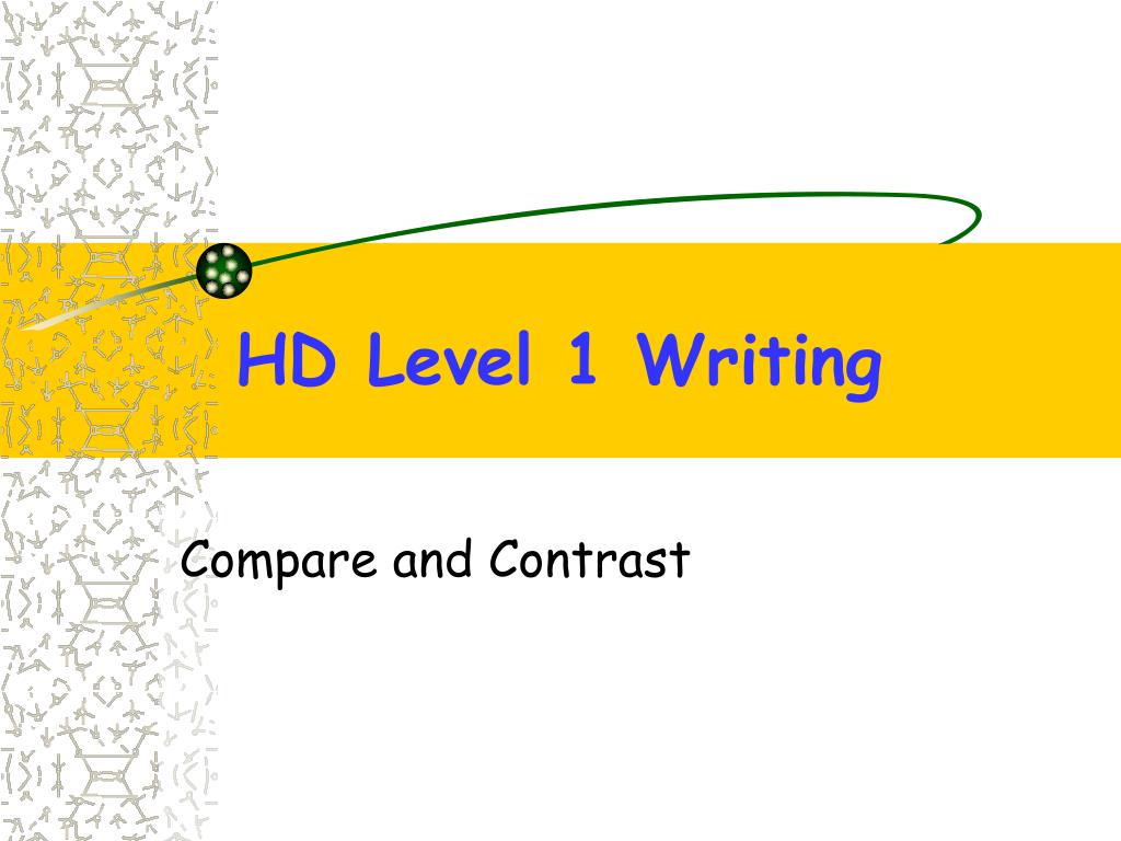 PPT - HD Level 1 Writing PowerPoint Presentation, free download - ID:727461