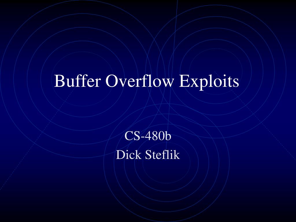 PPT - Buffer Overflow Exploits PowerPoint Presentation, free download - ID:729075