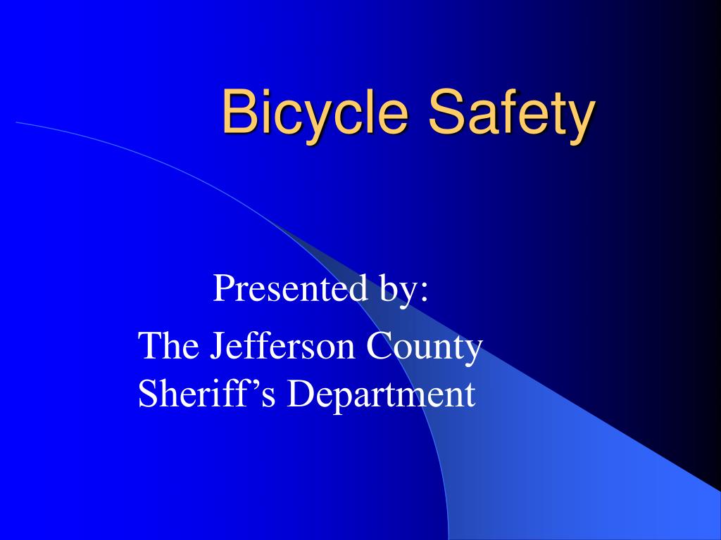 PPT - Bicycle Safety PowerPoint Presentation, free download - ID:729895