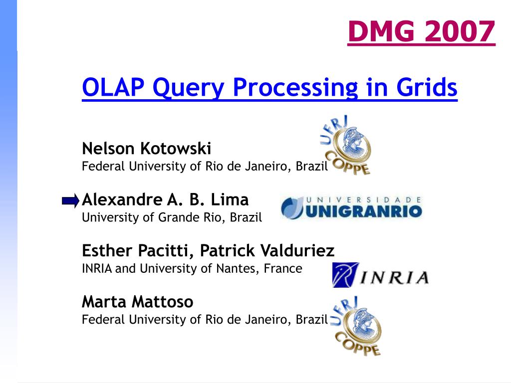 PPT - OLAP Query Processing in Grids PowerPoint Presentation, free ...