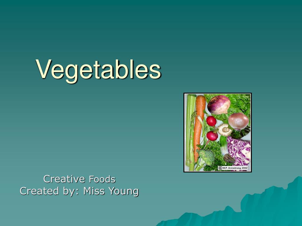 PPT - Vegetables PowerPoint Presentation, free download - ID:731013
