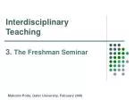 PPT - Interdisciplinary Teaching PowerPoint Presentation, free download ...