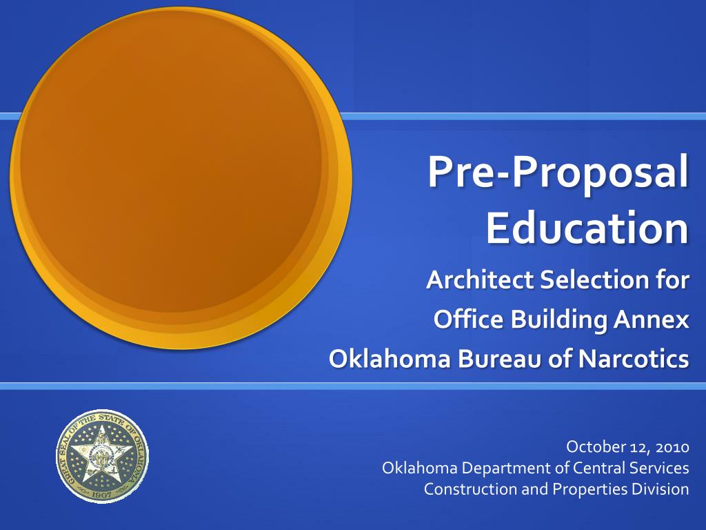 PPT - Pre-Proposal Education PowerPoint Presentation, free download ...