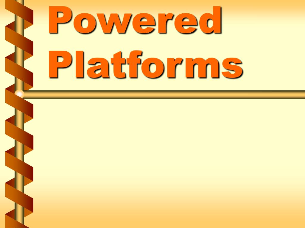 PPT - Powered Platforms PowerPoint Presentation, free download - ID:735062