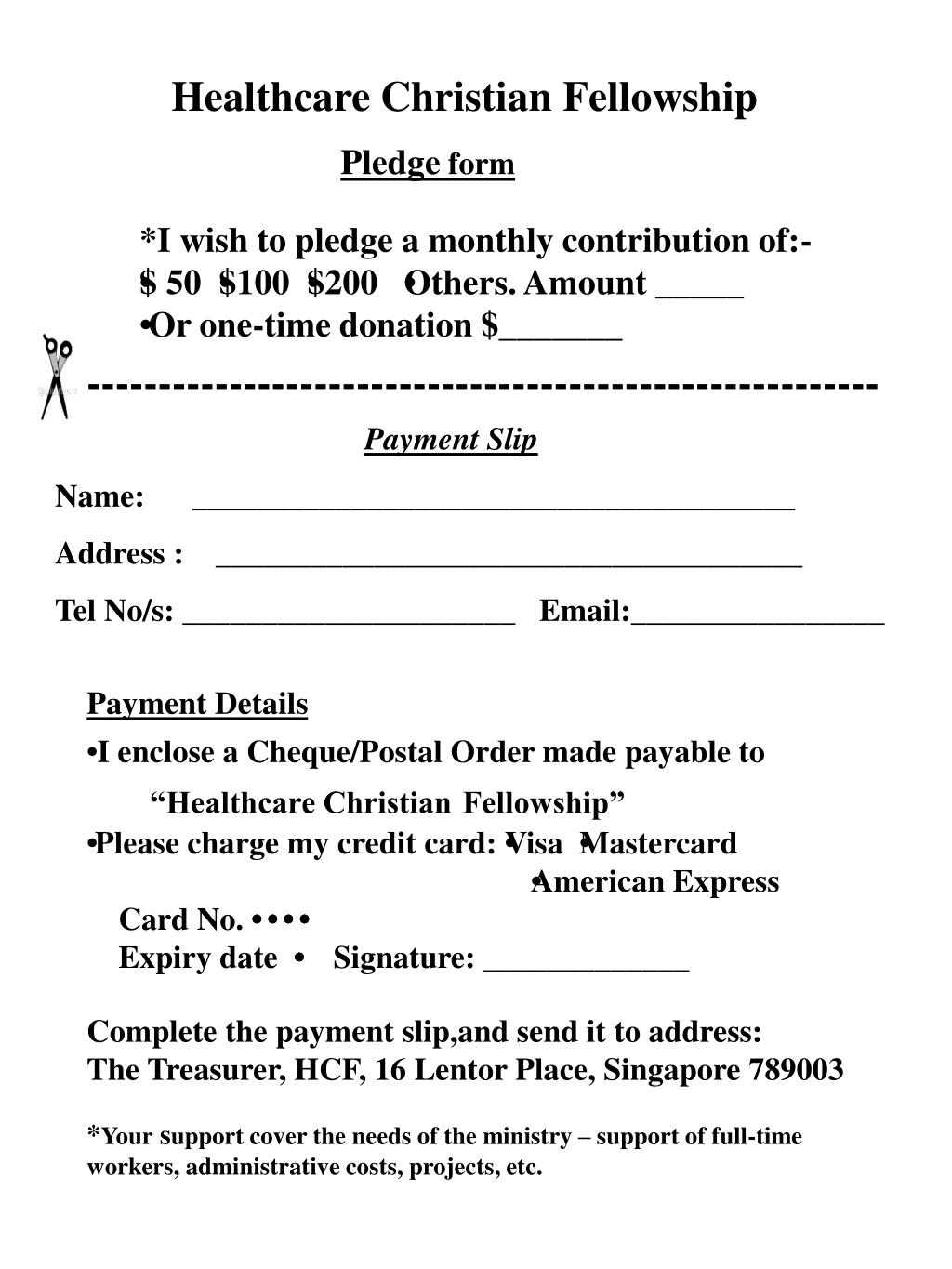 PPT - Pledge form PowerPoint Presentation, free download - ID:735387