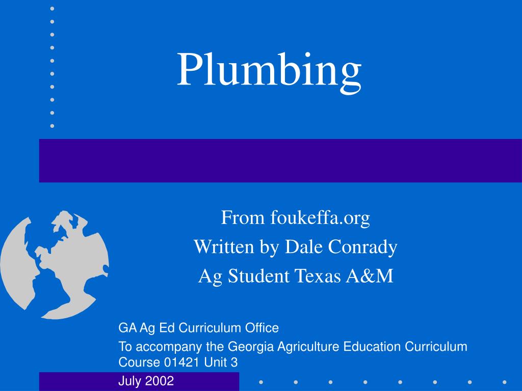 PPT - Plumbing PowerPoint Presentation, free download - ID:735395