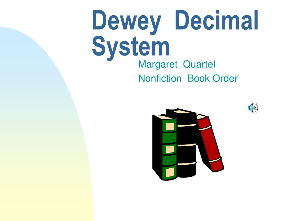 PPT - Dewey Decimal System PowerPoint Presentation, free download - ID ...