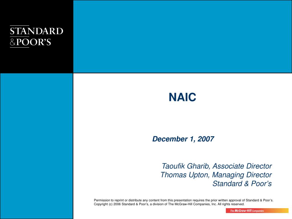 PPT - NAIC PowerPoint Presentation, free download - ID:736061