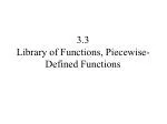 PPT - Graphs of Piecewise Linear Functions PowerPoint Presentation ...