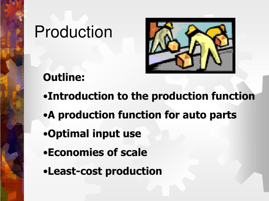 PPT - Production PowerPoint Presentation, free download - ID:737532
