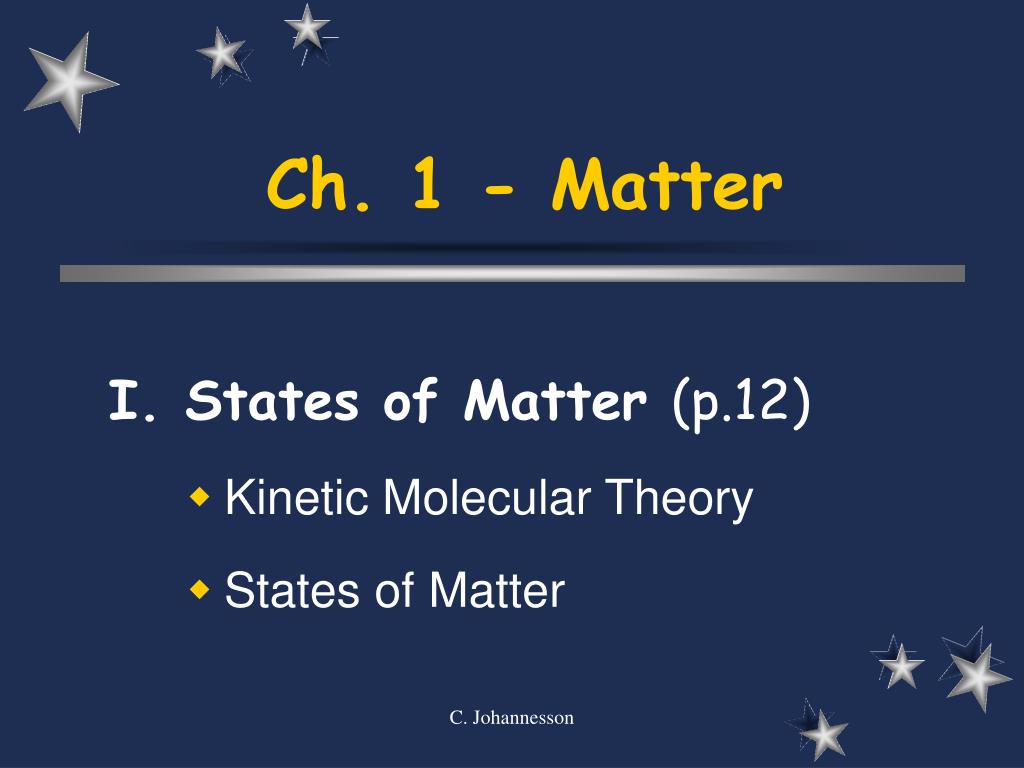 PPT - Ch. 1 - Matter PowerPoint Presentation, free download - ID:737852