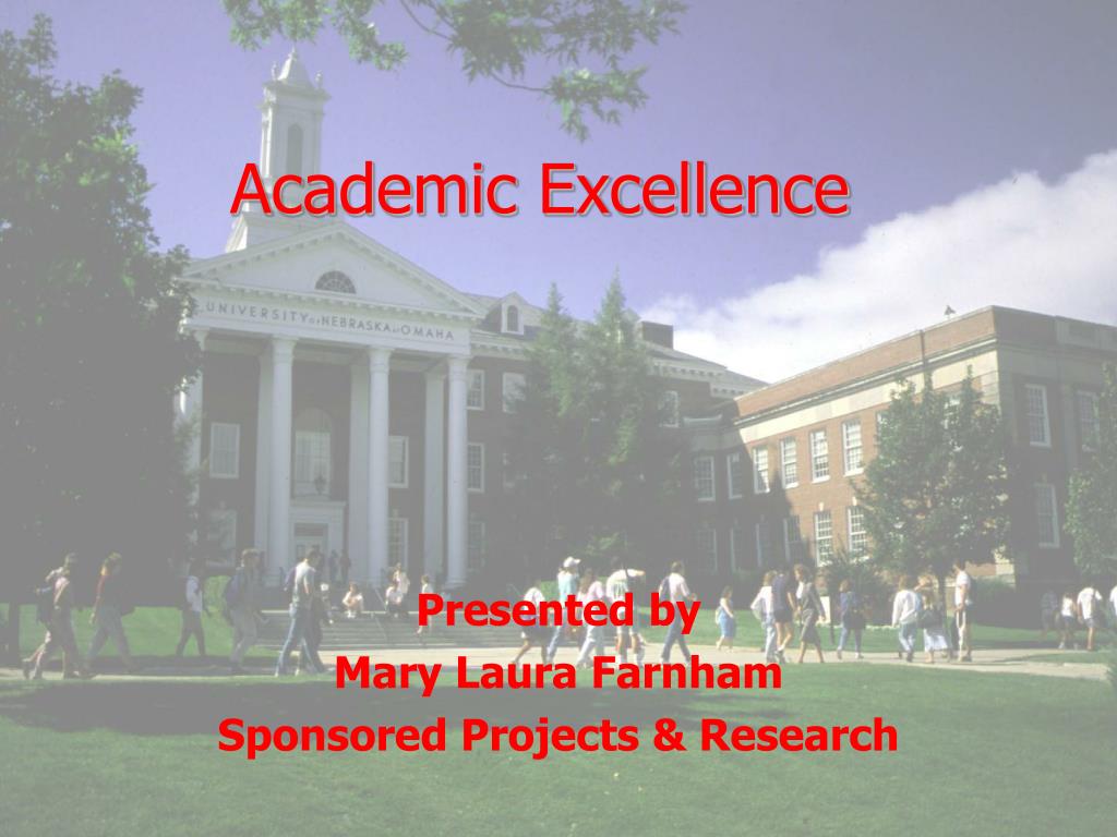 PPT - Academic Excellence PowerPoint Presentation, free download - ID ...