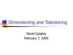 PPT - Tolerancing PowerPoint Presentation, free download - ID:9306948