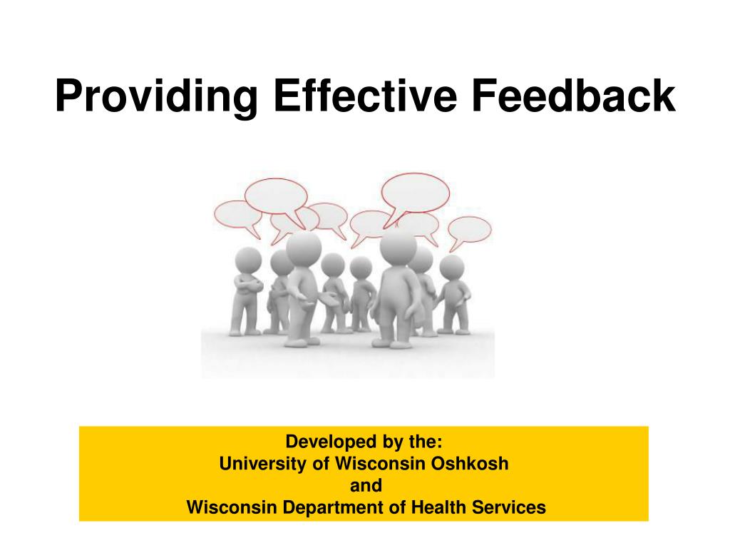 PPT - Providing Effective Feedback PowerPoint Presentation, free ...