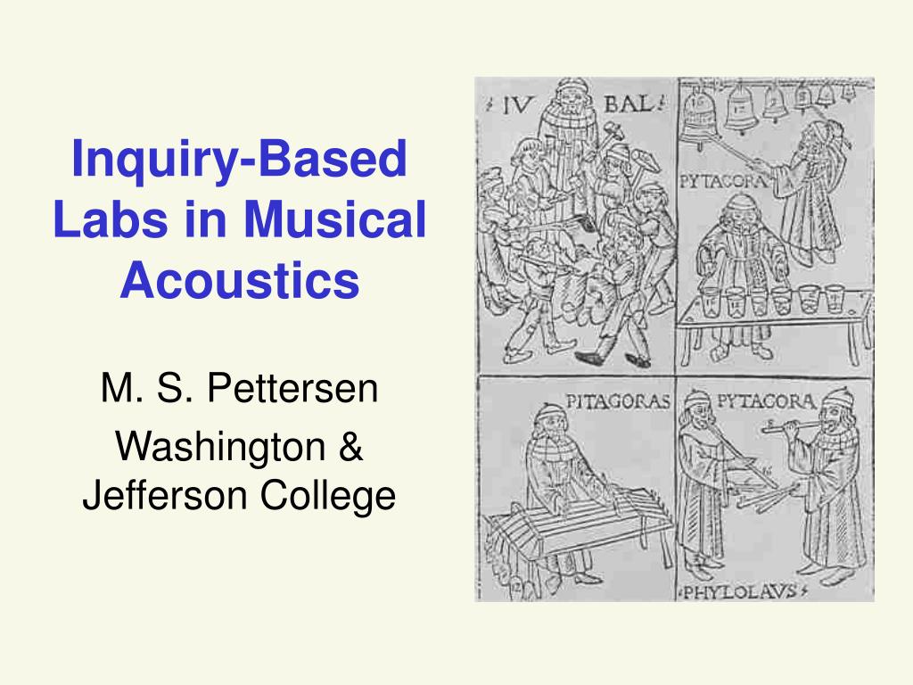 PPT - Inquiry-Based Labs in Musical Acoustics PowerPoint Presentation ...