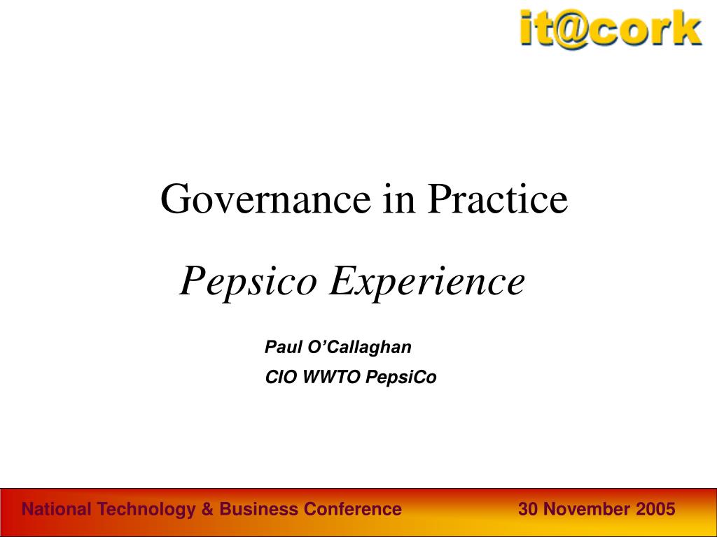 PPT - Pepsico Experience PowerPoint Presentation, free download - ID:740841