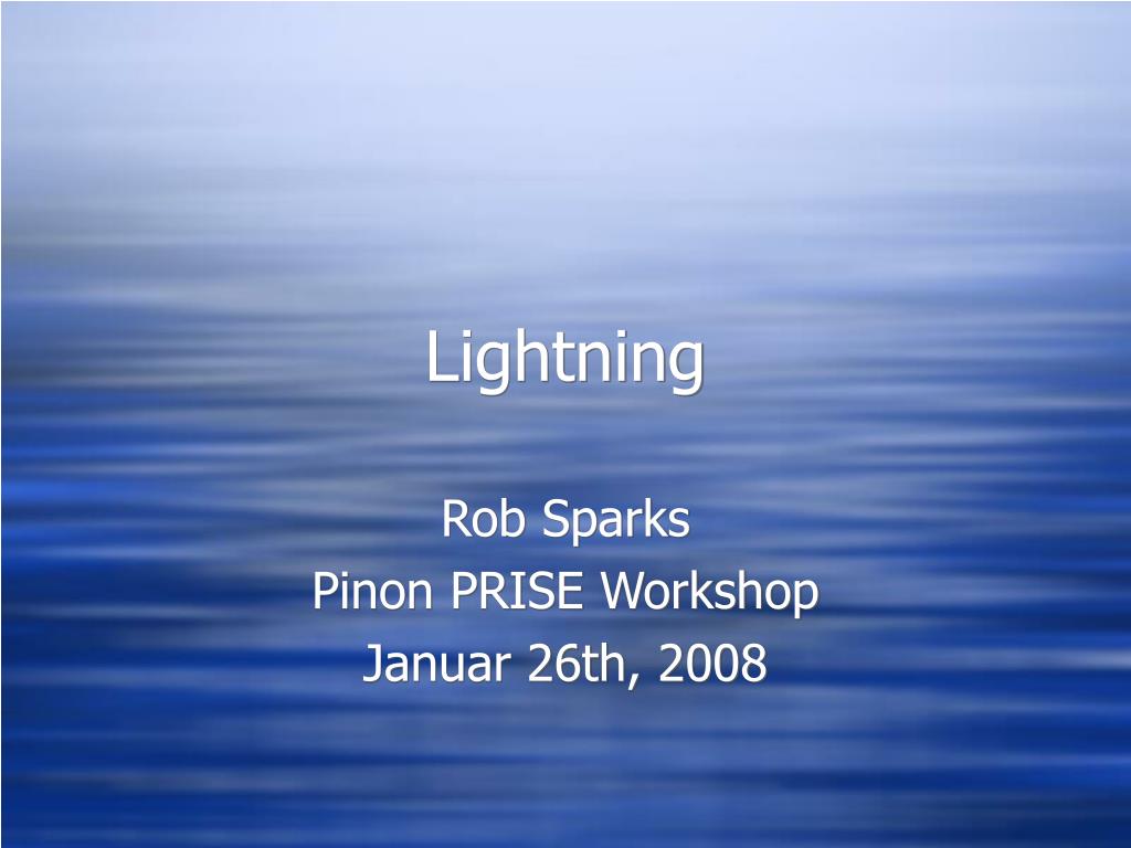 PPT - Lightning PowerPoint Presentation, free download - ID:741833