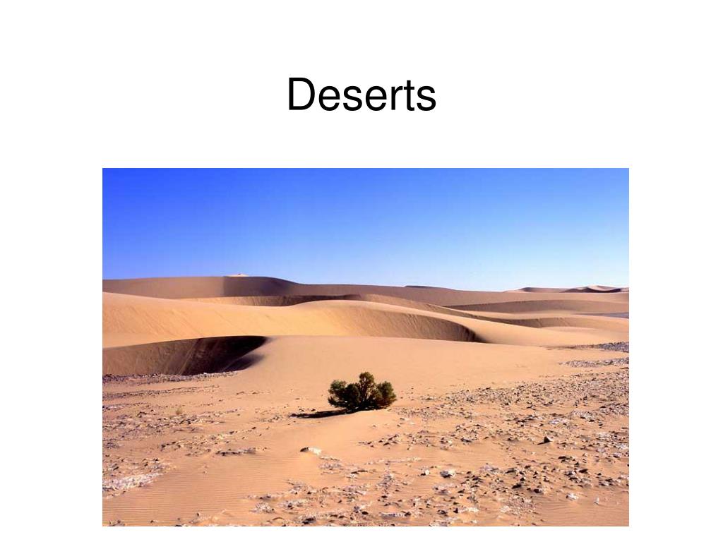 PPT - Deserts PowerPoint Presentation, free download - ID:743067