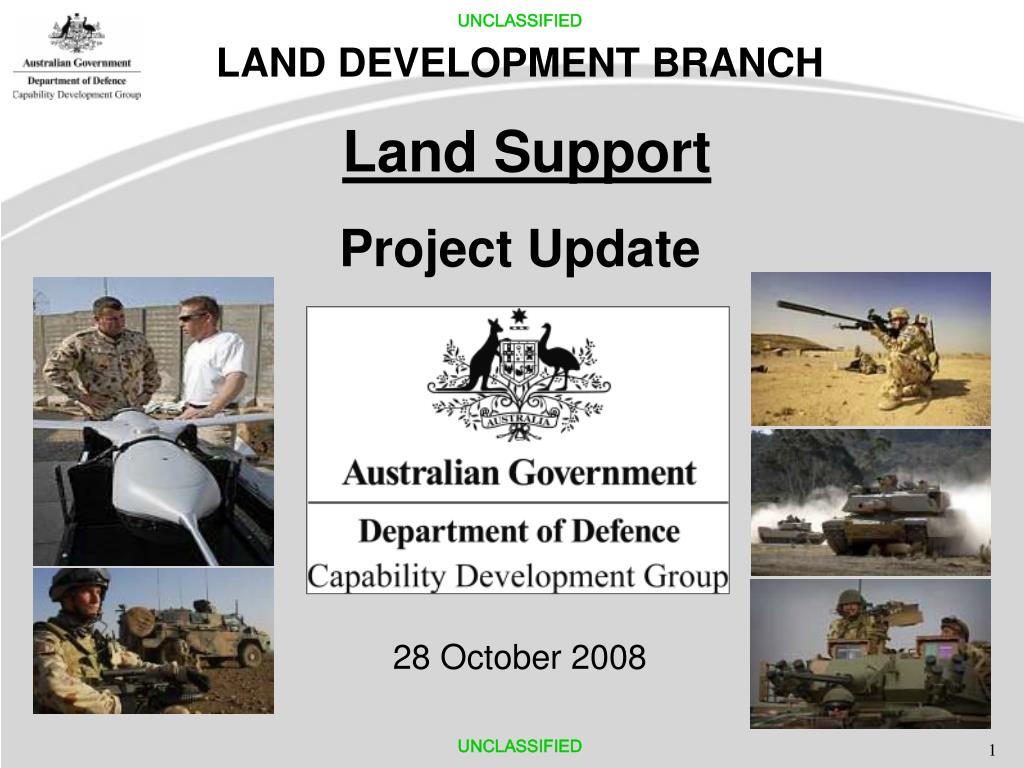 PPT - LAND DEVELOPMENT BRANCH Land Support Project Update PowerPoint ...