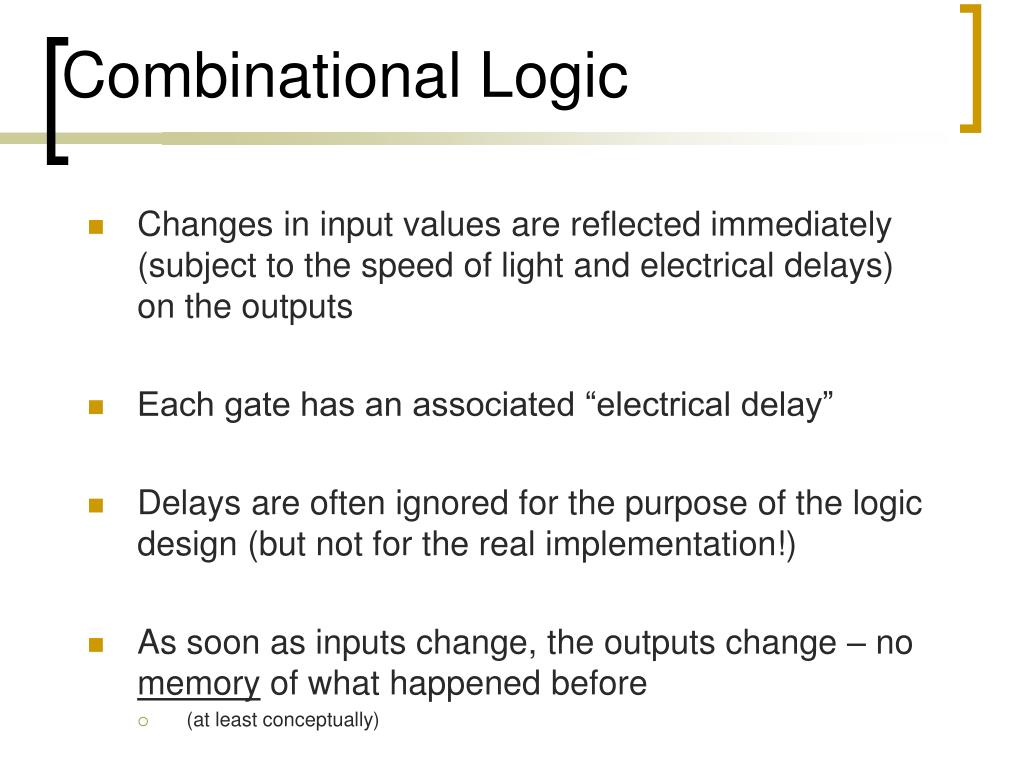 PPT - Combinational Logic PowerPoint Presentation, free download - ID:746975