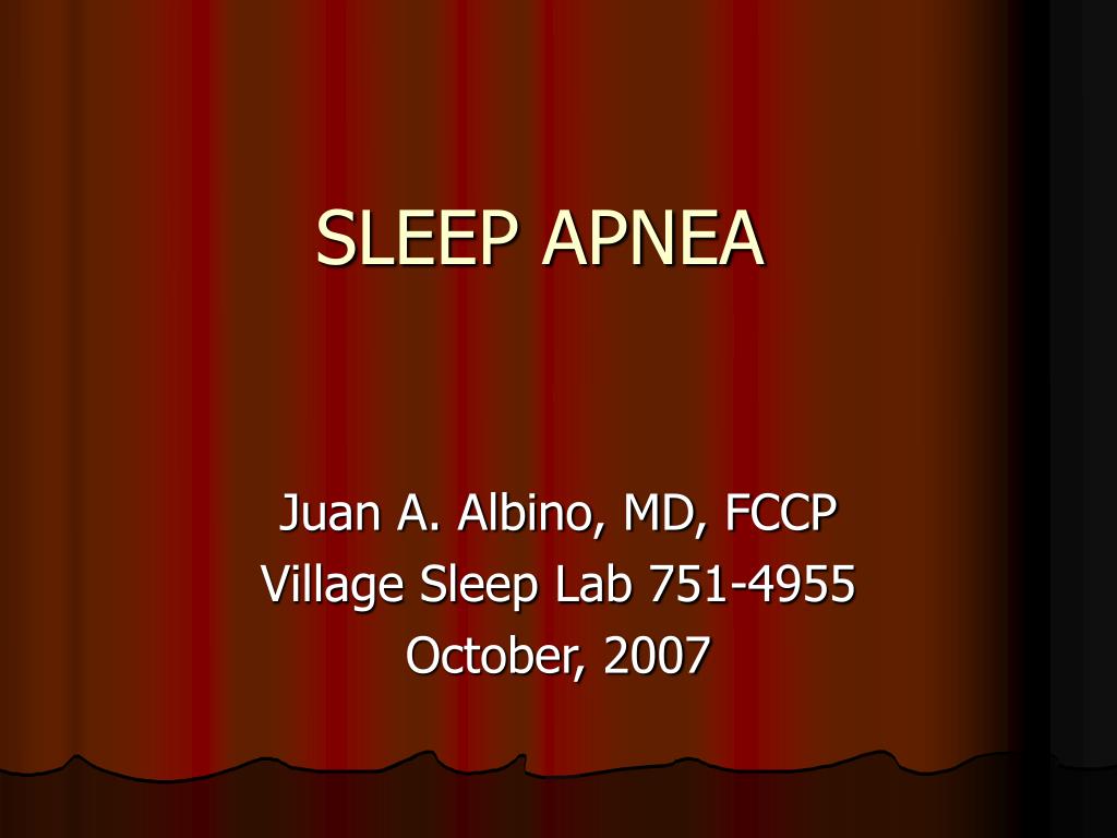 PPT - SLEEP APNEA PowerPoint Presentation, free download - ID:750620