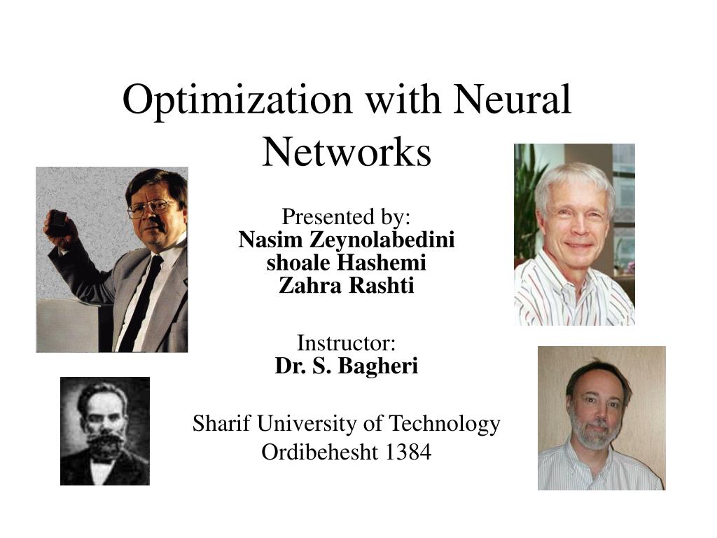 PPT - Optimization with Neural Networks PowerPoint Presentation, free ...
