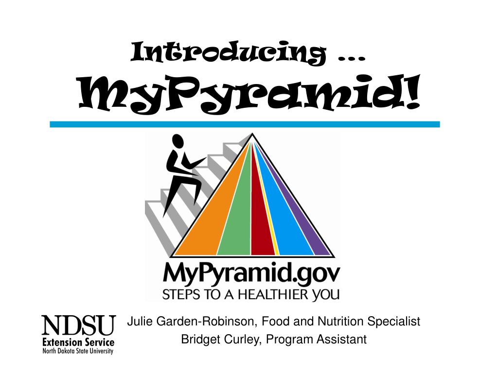 PPT - Introducing … MyPyramid! PowerPoint Presentation, free download ...