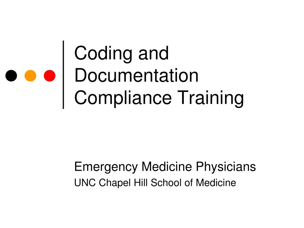 PPT - Coding and Documentation Compliance Training PowerPoint ...