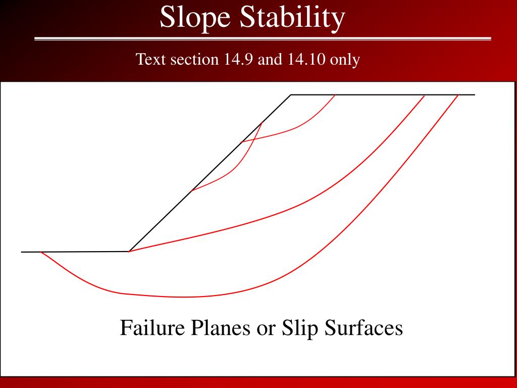 PPT - Slope Stability PowerPoint Presentation, free download - ID:751891