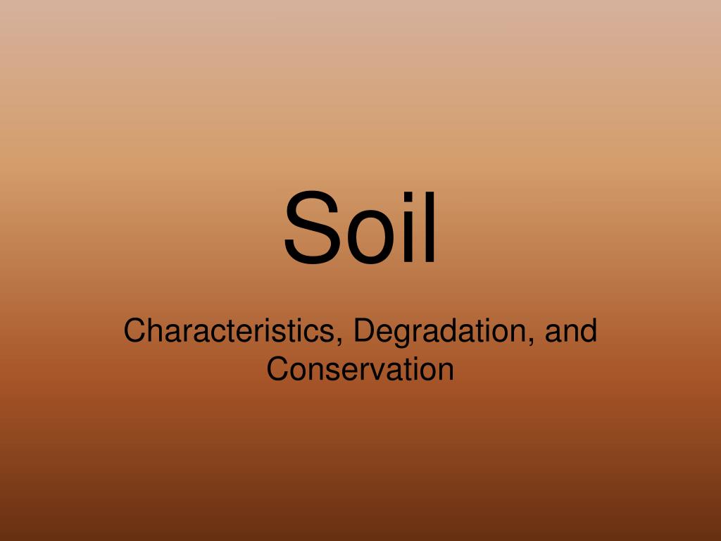 PPT - Soil PowerPoint Presentation, free download - ID:752191