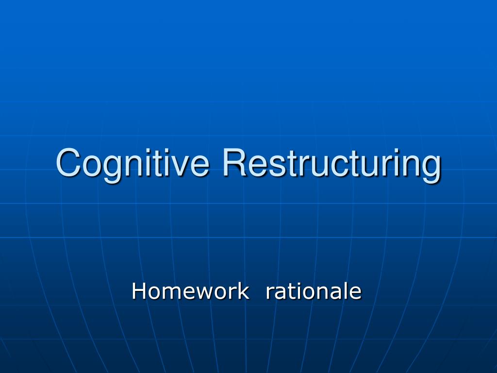 PPT - Cognitive Restructuring PowerPoint Presentation, free download ...