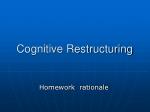 PPT - Cognitive Restructuring PowerPoint Presentation, free download ...