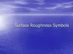 PPT - Surface Roughness Symbols PowerPoint Presentation, free download ...