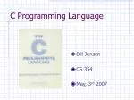 PPT - C programming language PowerPoint Presentation, free download ...