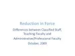 PPT - REDUCTION IN FORCE PowerPoint Presentation, free download - ID:469743