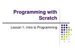 PPT - Scratch Programming For Kids PowerPoint Presentation, free ...