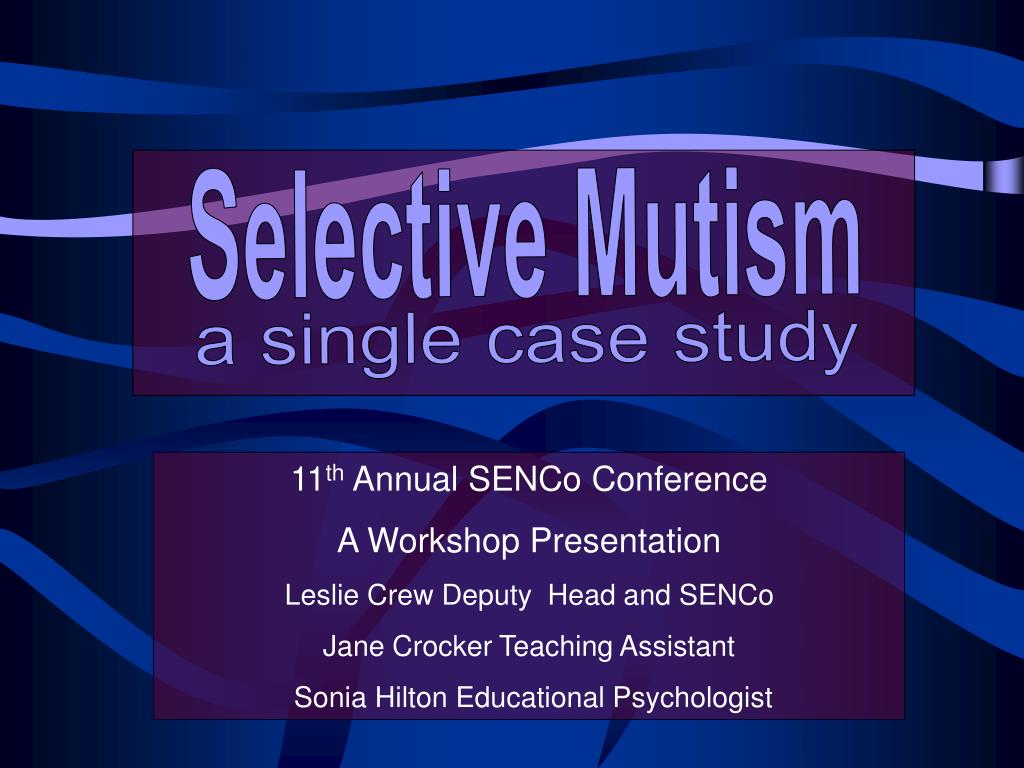 PPT - Selective Mutism PowerPoint Presentation, free download - ID:757510