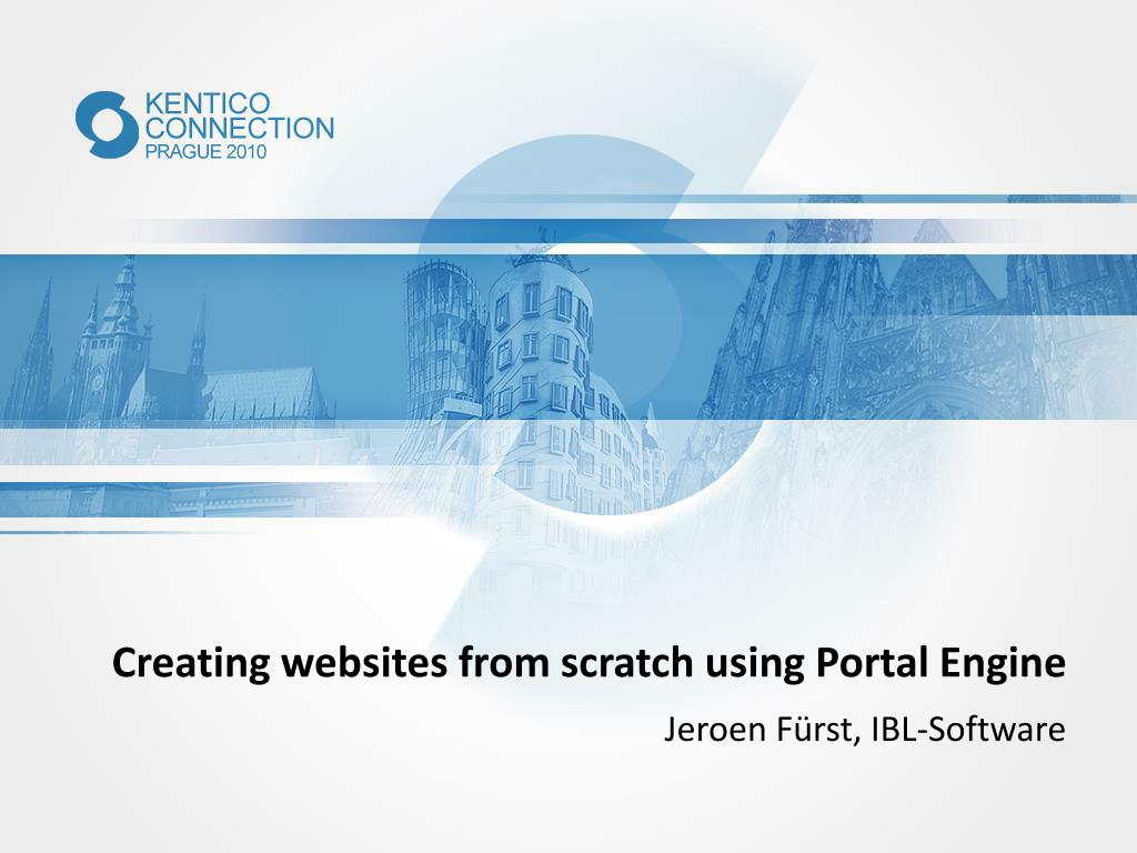 PPT - Creating websites from scratch using Portal Engine PowerPoint ...
