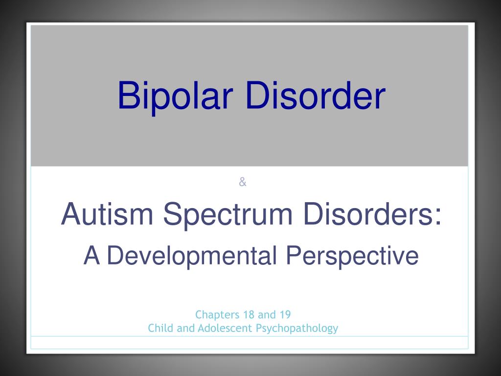 PPT - Bipolar Disorder PowerPoint Presentation, free download - ID:759418