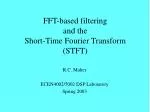 PPT - Short Time Fourier Transform (STFT) PowerPoint Presentation, free ...