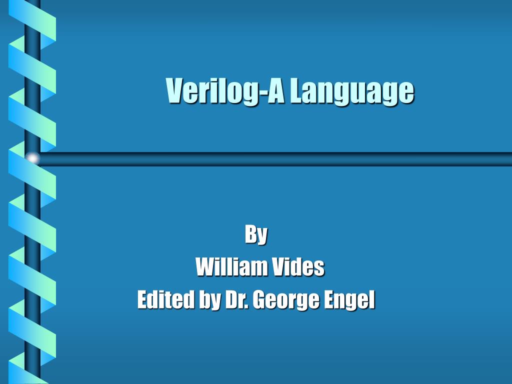 PPT - Verilog-A Language PowerPoint Presentation, free download - ID:760588