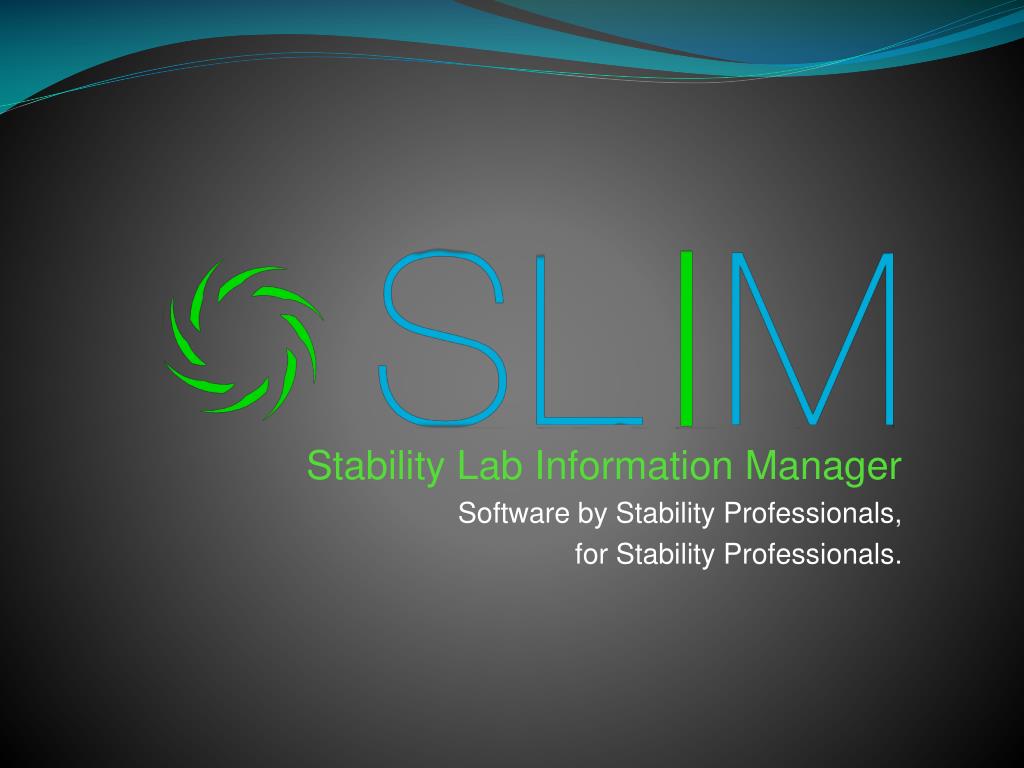 PPT - Stability Lab Information Manager Software by Stability ...