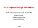 PPT - VLSI Physical Design Automation PowerPoint Presentation, free ...