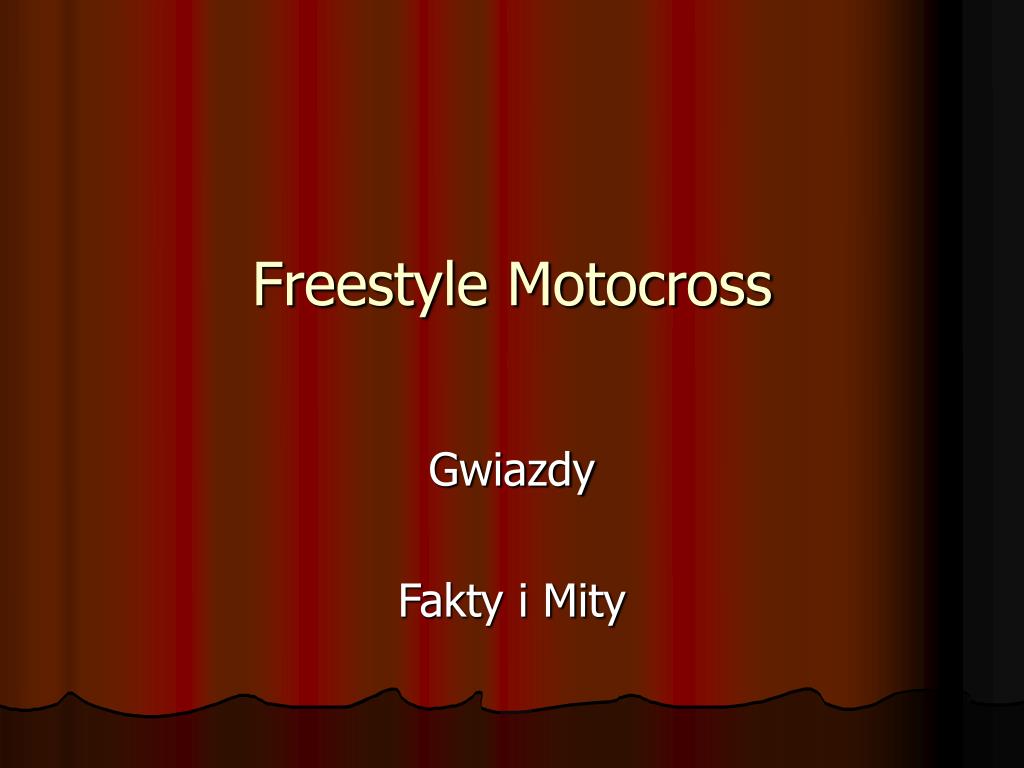 PPT - Freestyle Motocross PowerPoint Presentation, free download - ID ...